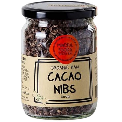 MINDFUL FOODS Raw Organic Cacao Nibs 300g Rosebud Health Store