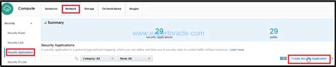 Opening Ports Between Oracle Compute Cloud Service Instances Expert Oracle