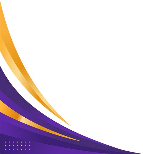 Purple Corner Border