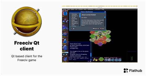 Freeciv Qt Client Uygulamasını Linuxta Kur Flathub