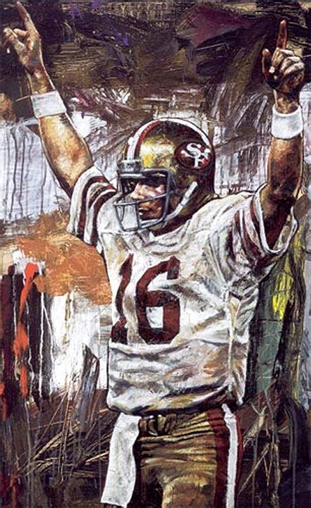Joe Montana Super Bowl Xvi By Stephen Holland Village Gallery