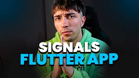 flutter signals 💙 app flutter 2024 youtube