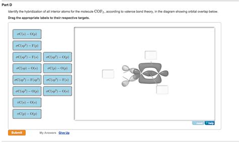 Solved Identify The Hybridization Of All Interior Atoms For