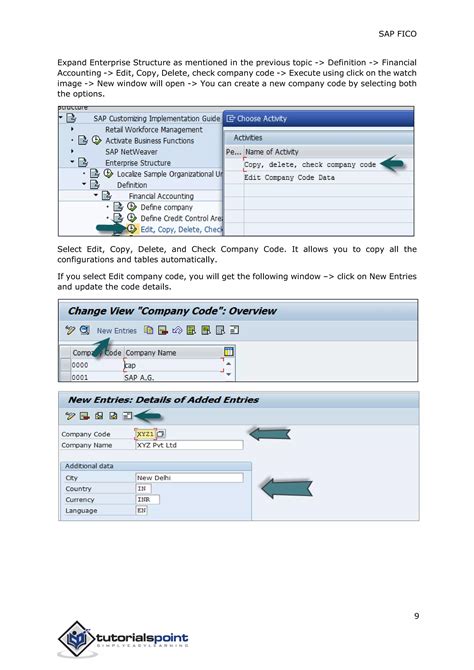 Sap Fico Tutorial Pdf