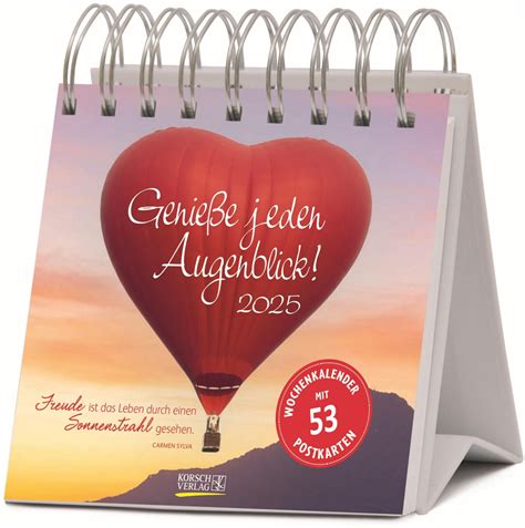 Korsch Verlag Genieße Jeden Augenblick 2025 Ab 750 € Preisvergleich