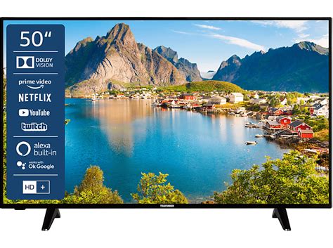 TELEFUNKEN D50U550X1CW LED TV (Flat, 50 Zoll / 126 cm, UHD 4K) | MediaMarkt