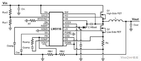 Synchronous Step Down Voltage Stabilizer Circuit Power Supply Circuit Circuit Diagram