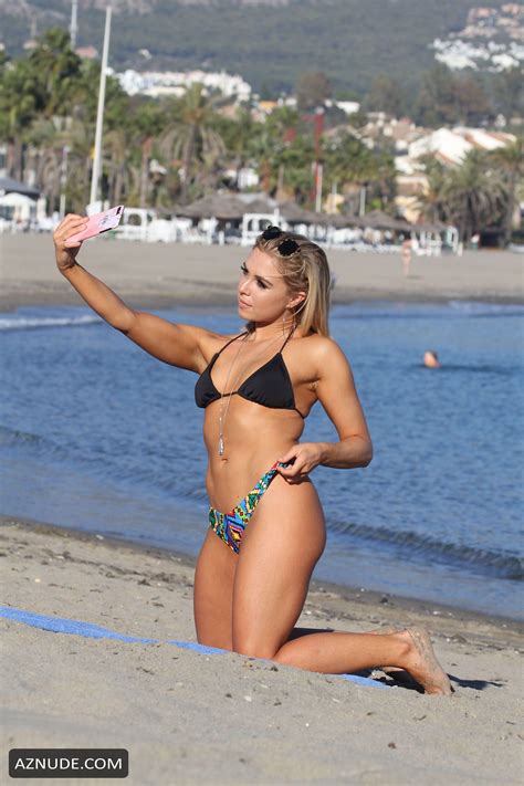 Gabby Allen Sexy Body While On Holiday In Marbella Aznude