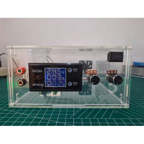 Jual Casing Power Supply Universal Bahan Akrilik 3mm Enclosure Box Volt And Ampere Kab Sleman