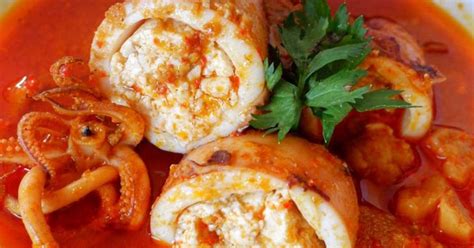 Resep Gulai Cumi Isi Tahu Telor Oleh Masakjajan Cookpad