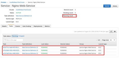 Automating Rollback Of Failed Amazon Ecs Deployments Aws Compute Blog