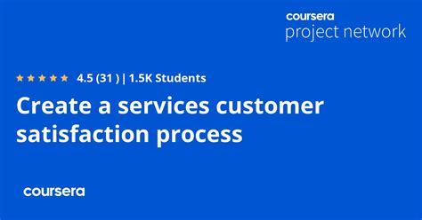 Create A Services Customer Satisfaction Process