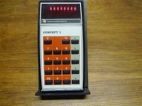 Concept 1 Rare Vintage Ti Calculator Works Perfectly Calculator