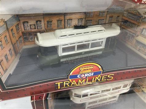 5 Corgi Tramlines Replica Trams 3893623501