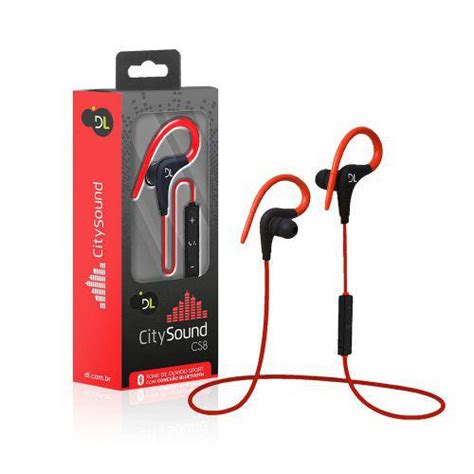 Fone De Ouvido Bluetooth Dl Citysound Cs Sport C Gancho Em Brasil Clasf Telefones