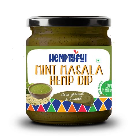 Mint Masala Hemp Dip Herbivo