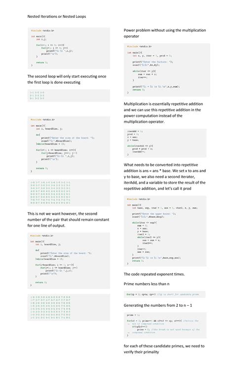 Nested Loop Me And My Yapper Are In Nested Iterations Or Nested