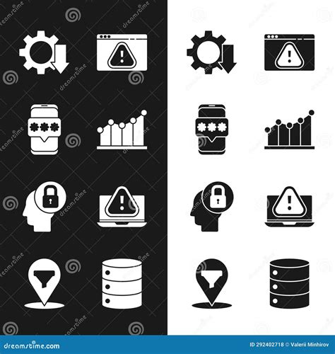 Set Pie Chart Infographic Mobile And Password Cost Reduction Browser