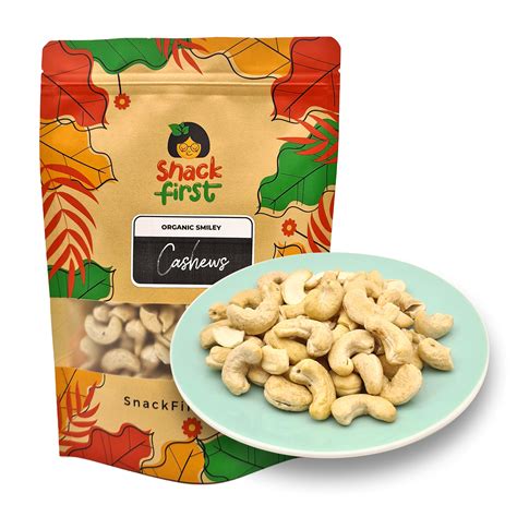 Snackfirst Organic Cashew Nuts All Natural Healthy Snack Ntuc