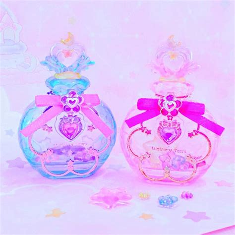 Kawaii Pink Pastel Color Potion Bottle Pink And Blue Potion Art
