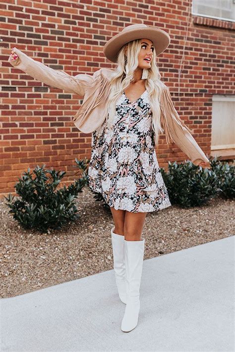 The Montana Floral Shift Dress In Black Floral Shift Dress Shift