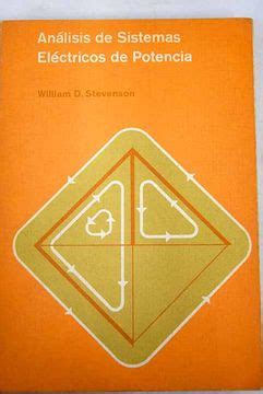 Libro Análisis de sistemas eléctricos de potencia De Stevenson William D Buscalibre