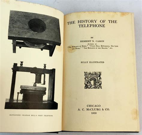 Lot 1910 The History Of The Telephone By Herbert N Casson