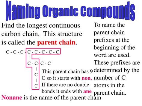 Ppt Naming Organic Compounds Powerpoint Presentation Free Download