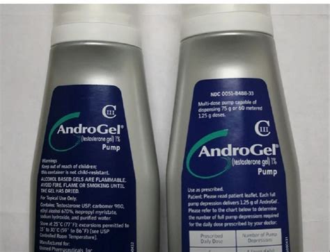 Androgel Testosterone 1 At ₹ 4200pack Androgel In Mancher Id