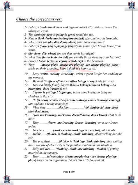 Grade 9 Revision Sheet Pdf