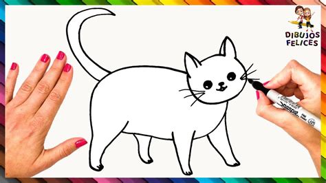 Como Dibujar El Gato Sonriente Explicado Paso A Paso