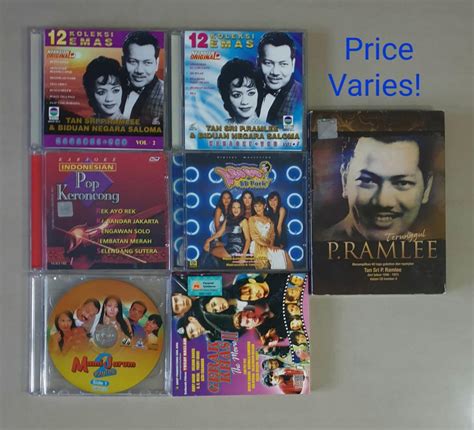 Cd Vcd Tan Sri Pramlee And Biduan Negara Saloma Karaoke Vcd