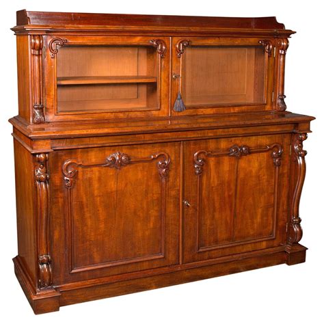 Large Antique Morning Room Cabinet English Country House Cupboard