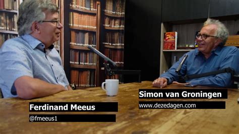 Het Gesprek Ferdinand Meeus Doctor In De Wetenschappen Deze Dagen