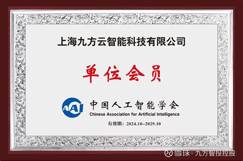 再获佳绩！九方智投成功加入中国人工智能学会 近日，在线投资决策解决方案提供商—— 九方智投控股 （9636hk）旗下核心业务子公司上海九方云
