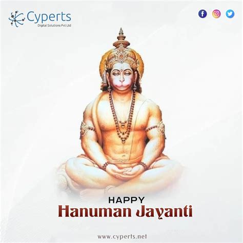 Cyperts Digital Solutions Pvt Ltd On Linkedin Happyhanumanjayanti