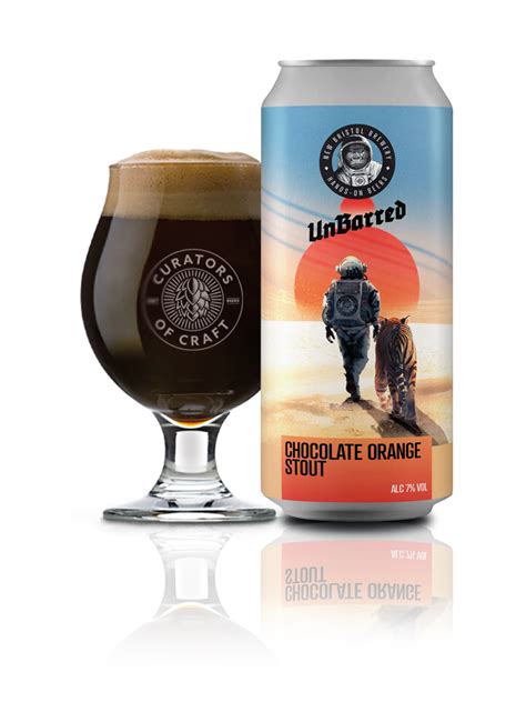 Chocolate Orange X Unbarred Stout By New Bristol Brewery