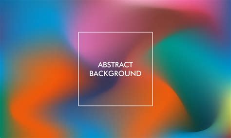Gradient Mesh Abstract Blur Texture Background With Beauty Colorful