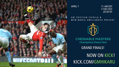 Chessable Masters Grand Final Hikaru Vs Fabiano Caruana Youtube