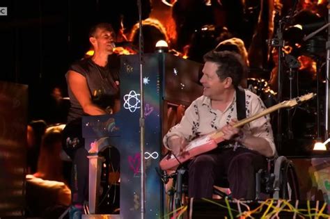 Glastonbury 2024 Why Coldplay Played With Michael J Fox Plymouth Live