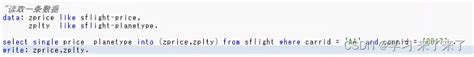 Open Sql与native Sqlopen Sql和native Sql Csdn博客
