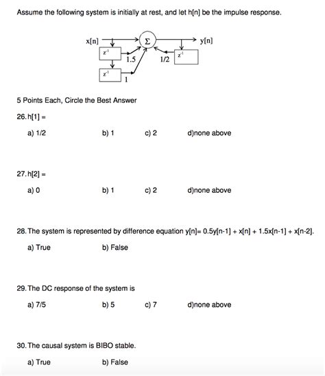 Solved Assume The Following System Is Initially At Rest And Chegg