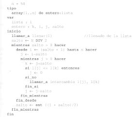Ejercicios Resueltos de C Sharp Método de Ordenamiento Shell Sort en C