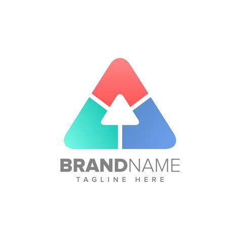 Premium Vector Abstract Triangle Icon