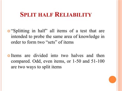 Validity Reliability And Feasibility Pptx