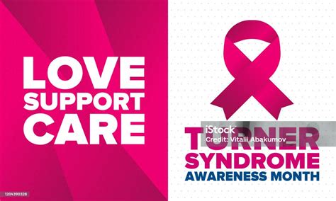 터너 증후군 인식의 달 2 월에 연간 축 하 여성 건강 관리 소녀 연대 암 통제 및 보호 여성 질병 의료 의료 개념 벡터 포스터 2월에 대한 스톡 벡터 아트 및 기타 이미지