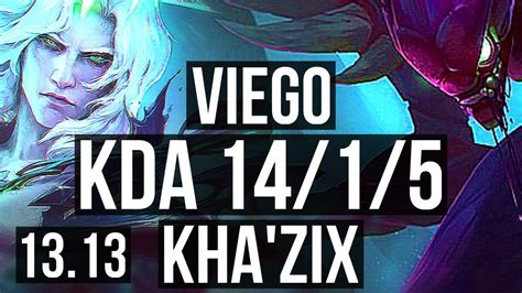 Viego Vs Kha Jng 1415 Legendary 500 Games Kr Master 1313