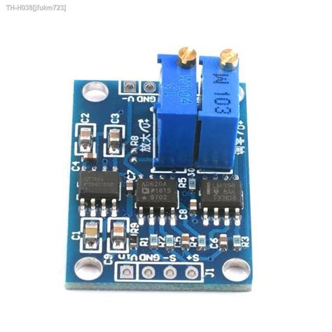 Ad620 Microvolt Mv Voltage Amplifier Signal Instrumentation Module Board 3 12vdc Th