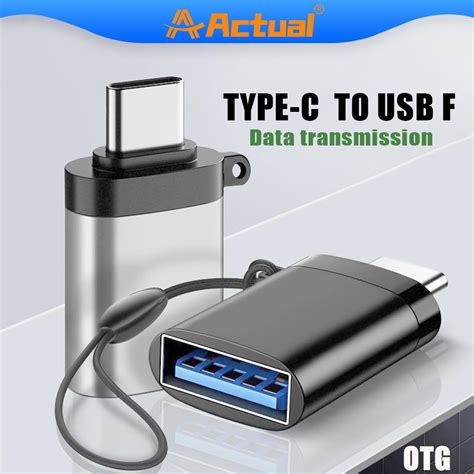 Jual Actual【cod】usb 30 Otg Micro Usb To Type C Android Tabletlaptop