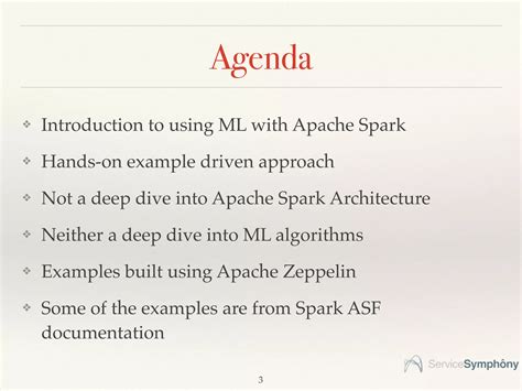 Machine Learning By Example Apache Spark Ppt